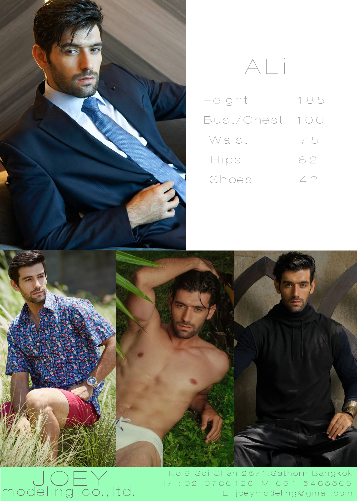 Joey's modeling agency